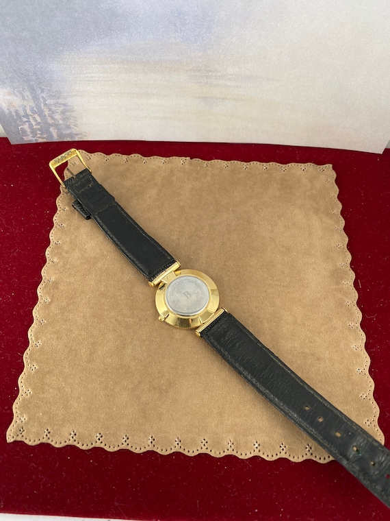 Vintage Bucherer Swiss Quartz Watch: 18K Gold Plated … - Gem