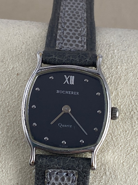 Vintage 1990's Bucherer Watch 6 Jewel Swiss Movement … - Gem