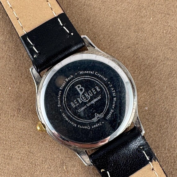 Vintage Berenger Gold Plated Watch: Stainless Steel, … - Gem