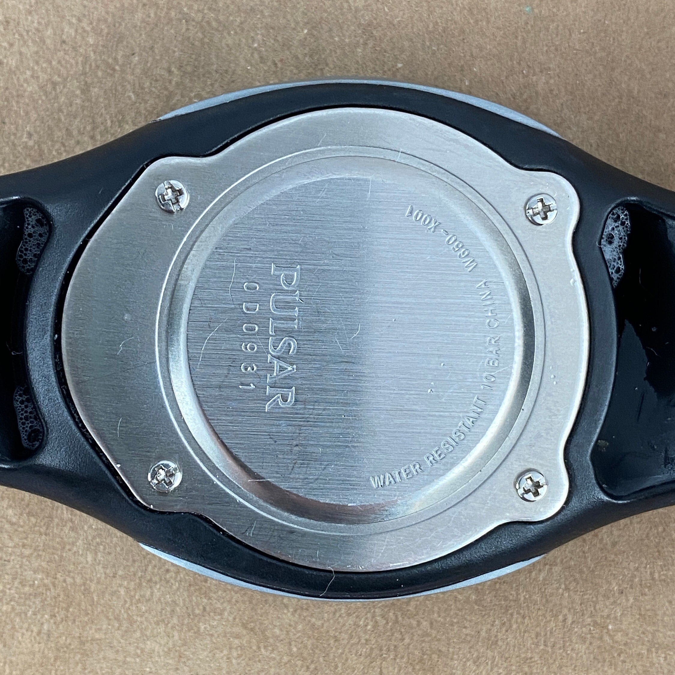 Vintage Pulsar Spoon Watch Black and Silver New Battery Runs - Etsy UK