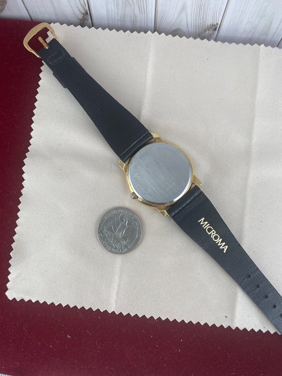 Vintage Daniel Mink Moon Phase Quartz Watch 3 Station… - Gem