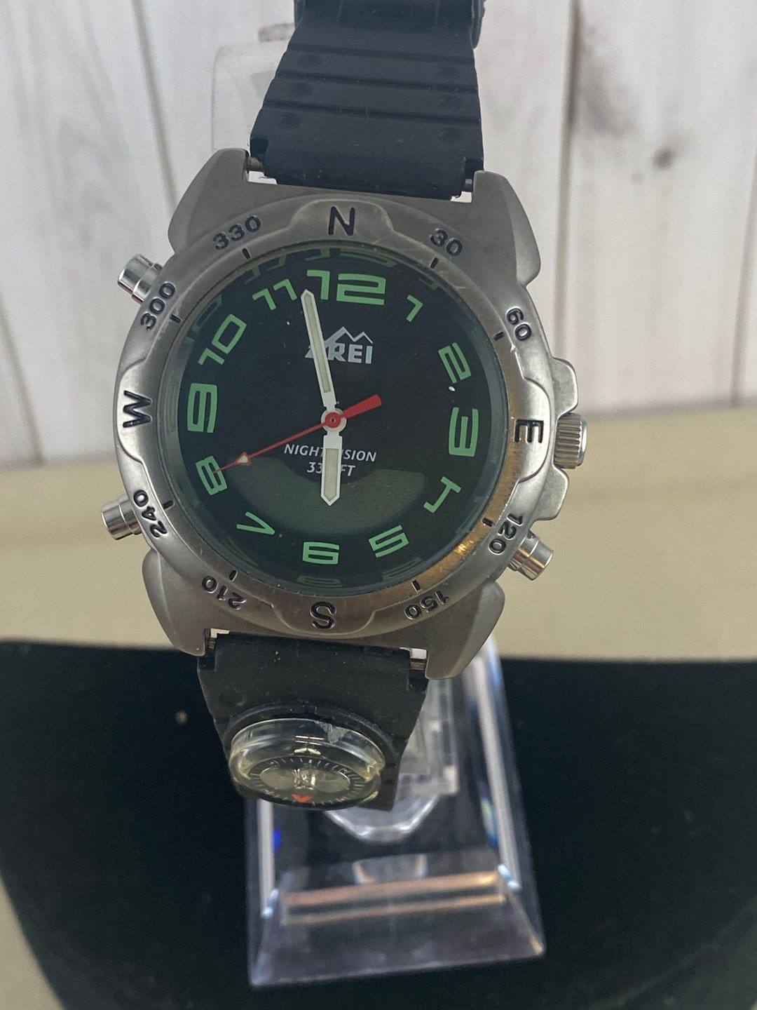 REI Analog Digital Multi Function Sports Watch Night Vision - Etsy
