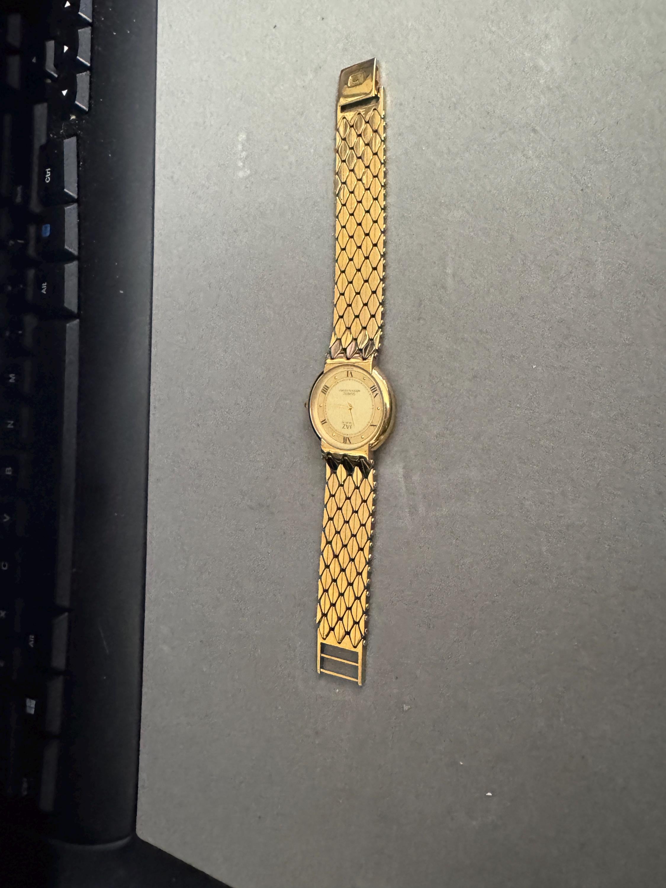 Vintage Jaz Paris Gold Plated Watch: French Designer Stainless Steel ...