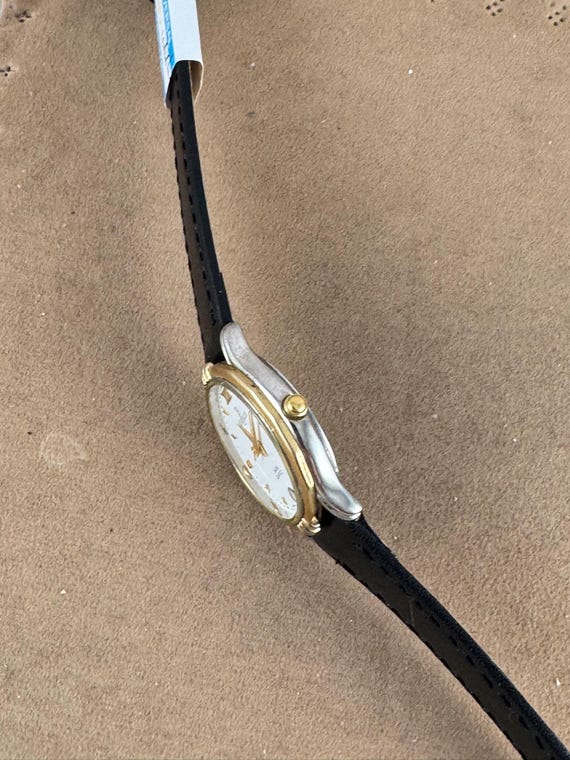 Vintage Berenger Gold Plated Watch: Stainless Steel, … - Gem