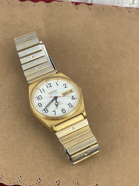 Vintage Seiko Railroad Approved Quartz Watch in worki… - Gem