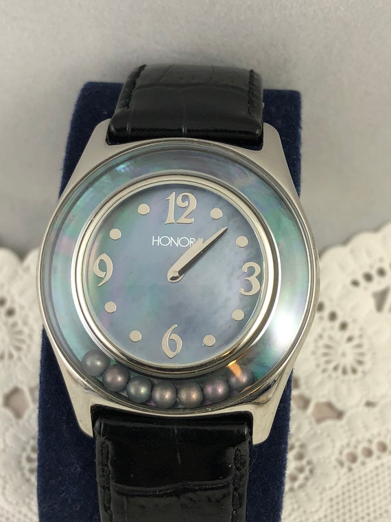 Honora Watch with Floating Cultured Freshwater Pearls Mother | Etsy