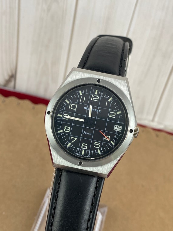 Vintage Bucherer Quartz Swiss Made Watch In Nice Cond… - Gem