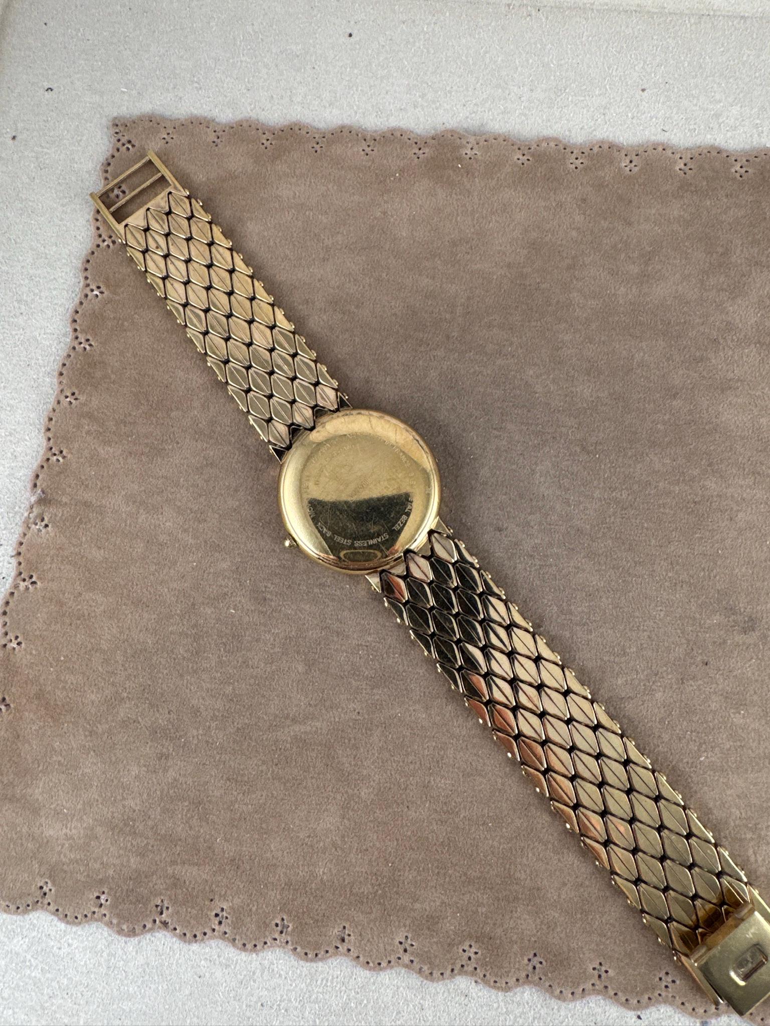 Vintage Jaz Paris Gold Plated Watch: French Designer Stainless Steel ...