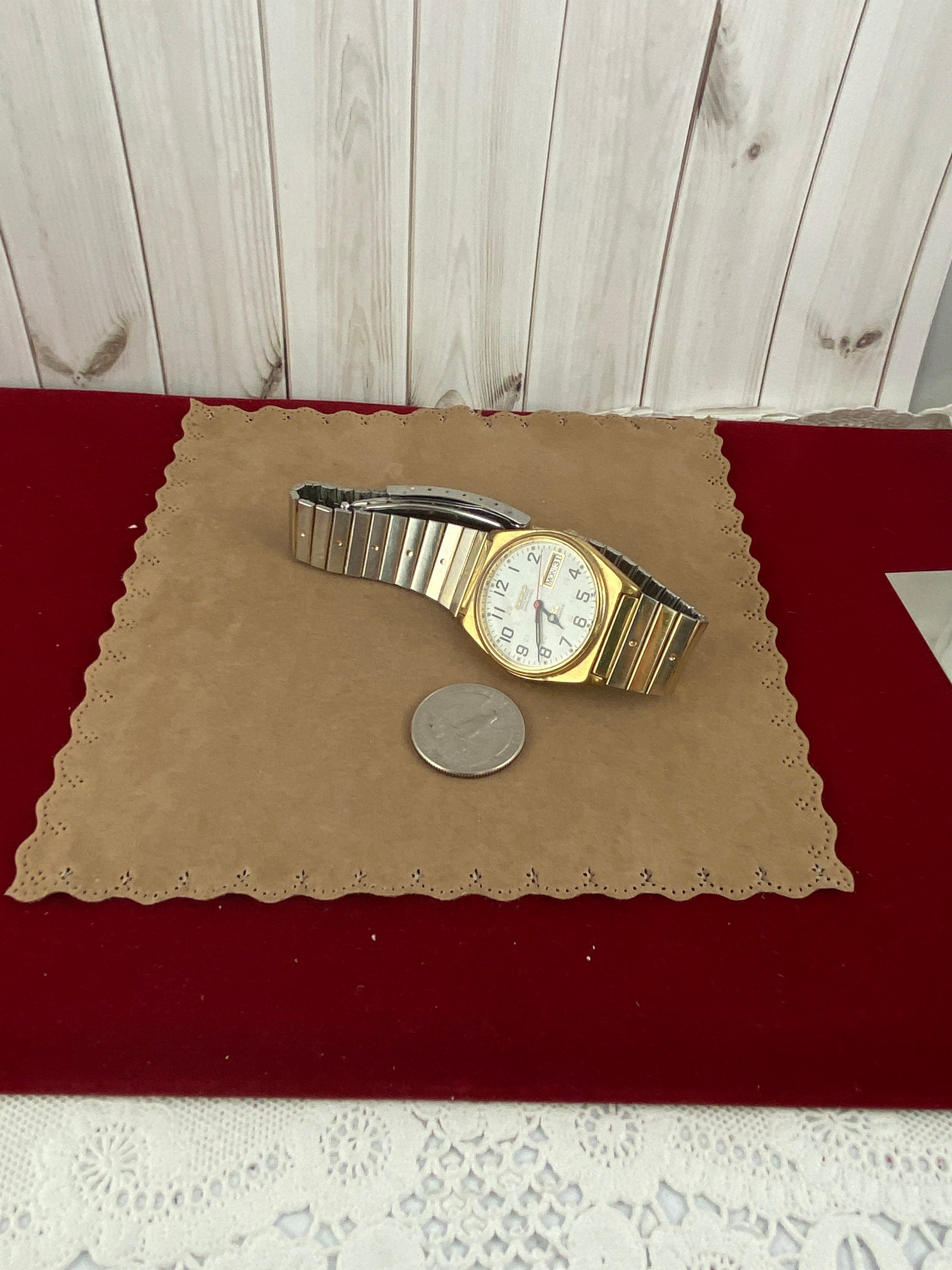 Vintage Seiko Railroad Approved Quartz Watch in Working and in Good ...
