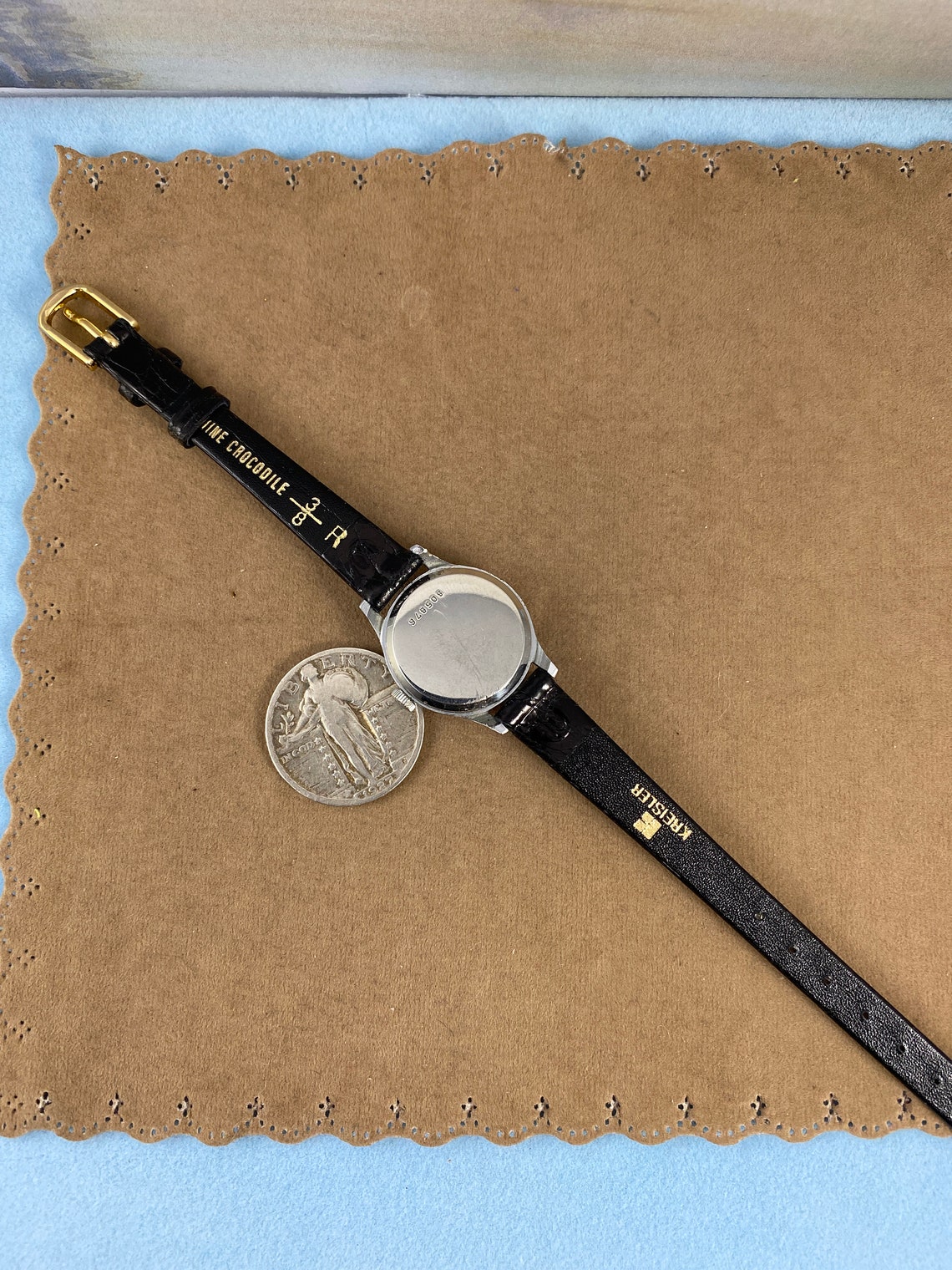 Vintage Louvic Delux Watch Swiss Made Mystery Dial Runs Keeps - Etsy