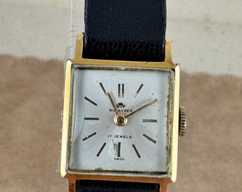 Mila Schön Vintage Tank Watch - Etsy