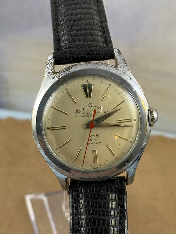 Vintage André Bouchard 17 Jewels Swiss Made Automatic… - Gem