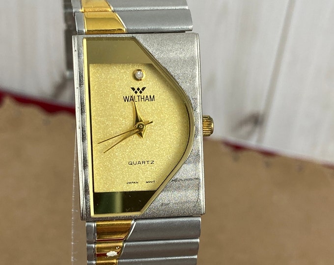 Vintage and Very Unusual Asymmetrical Waltham Curved Polygon Shaped ...