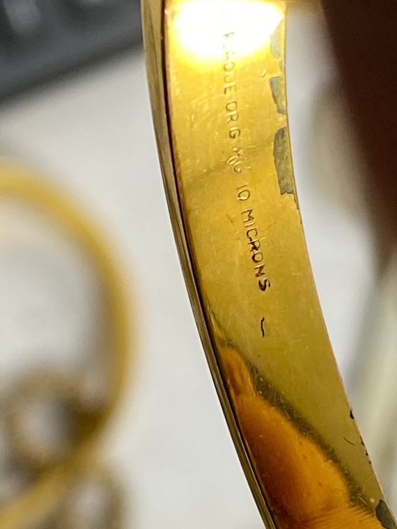 Vintage Astin Swiss Made 10 Micron 18K Gold Plated Cu… - Gem