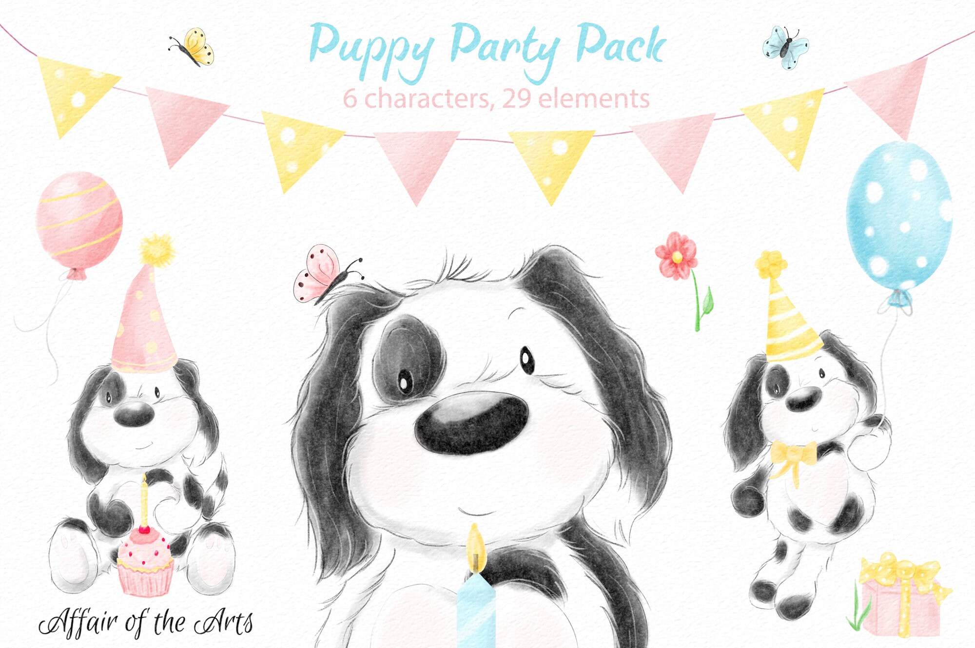 Party Dog Clipart Pictures