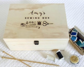 Small Sewing Box - Etsy