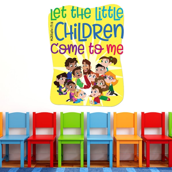 Christian Kids Decal - Etsy