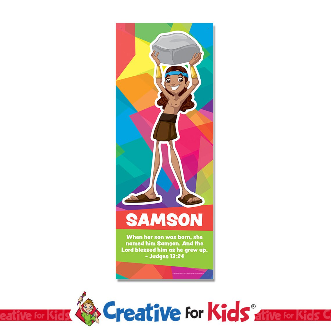 Samson Banner Sunday School Decor Sunday School Banner - Etsy