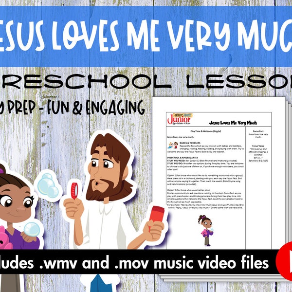 Jesus Loves Me Preschool Craft - Etsy