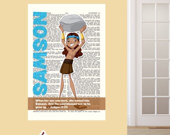 Ruth Wall Decal Bible Story Wall Decal Sunday School Decal - Etsy