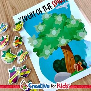 3 Fruit of the Spirit Bible Activities, Sunday School Craft, Bible ...