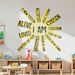 I Am Word Cloud Wall Decal: Sunday School Religious Art - Etsy