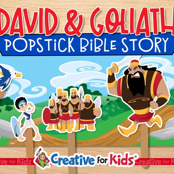 David and Goliath Bible Crafts - Etsy