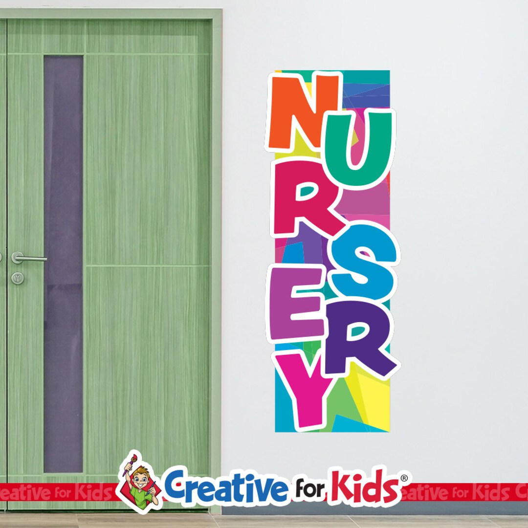 Sunday School Nursery Decal, Sunday School Decal, Sunday School Decor ...