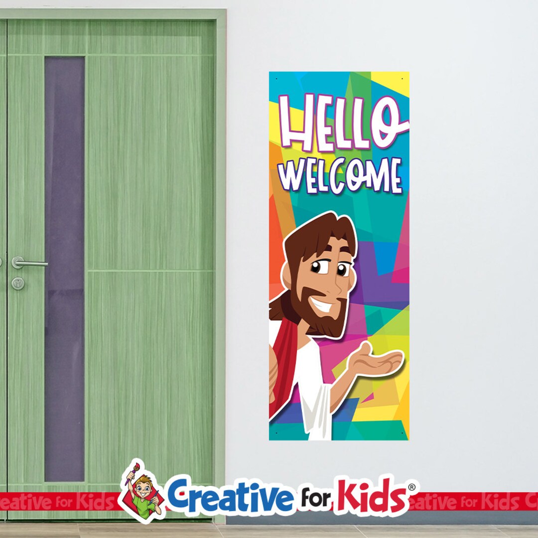 Sunday School Decal, Welcome to Sunday School, Sunday School Decor ...