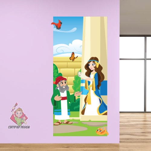 Elijah Wall Decal Bible Story Wall Decal Sunday School - Etsy