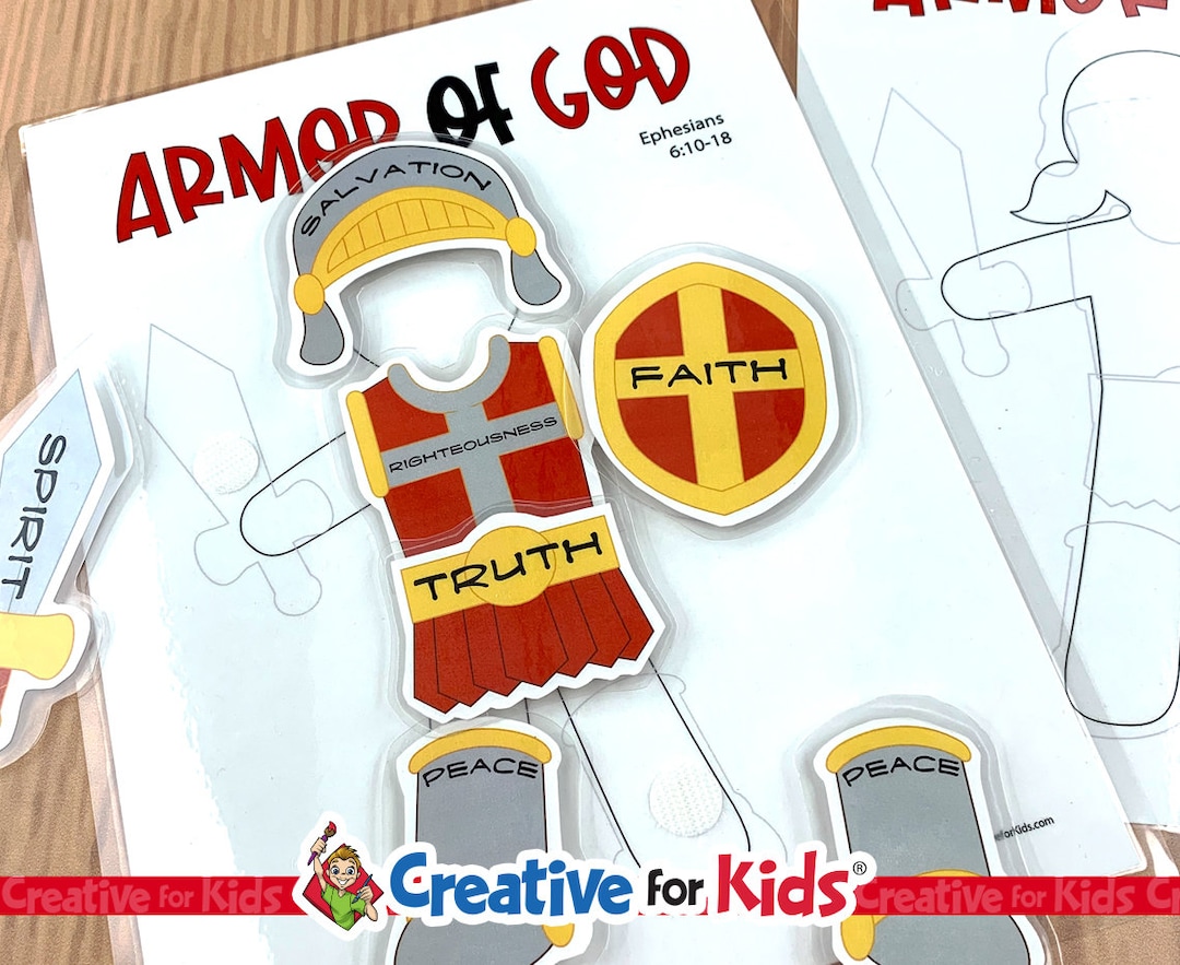 Armor of God Bible Activity, Sunday School Craft, Bible Printable ...