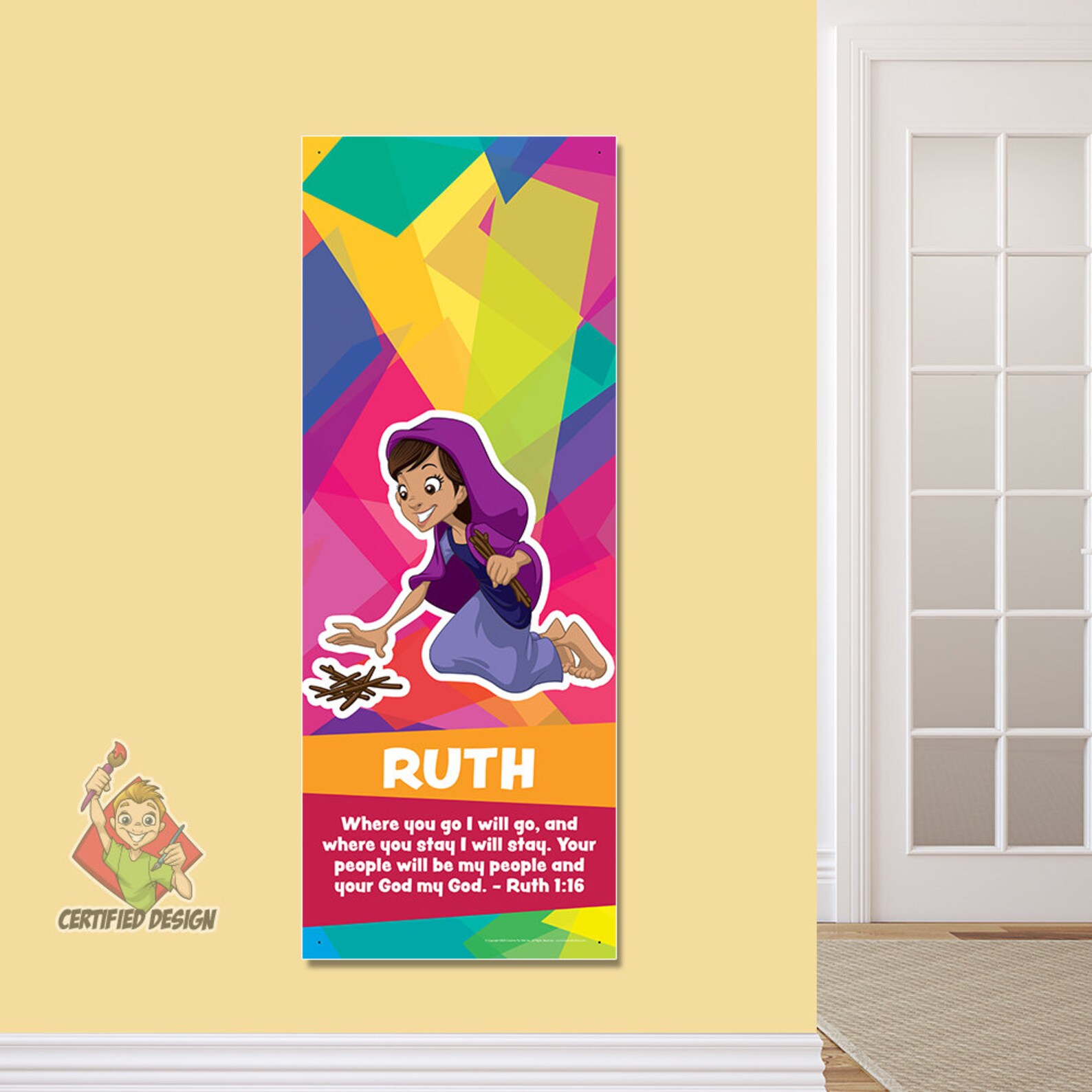 Ruth Banner Sunday School Decor Sunday School Banner Sunday - Etsy