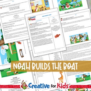 4 Noah Preschool Bible Lessons, Sunday School Lesson, Bible Lesson ...