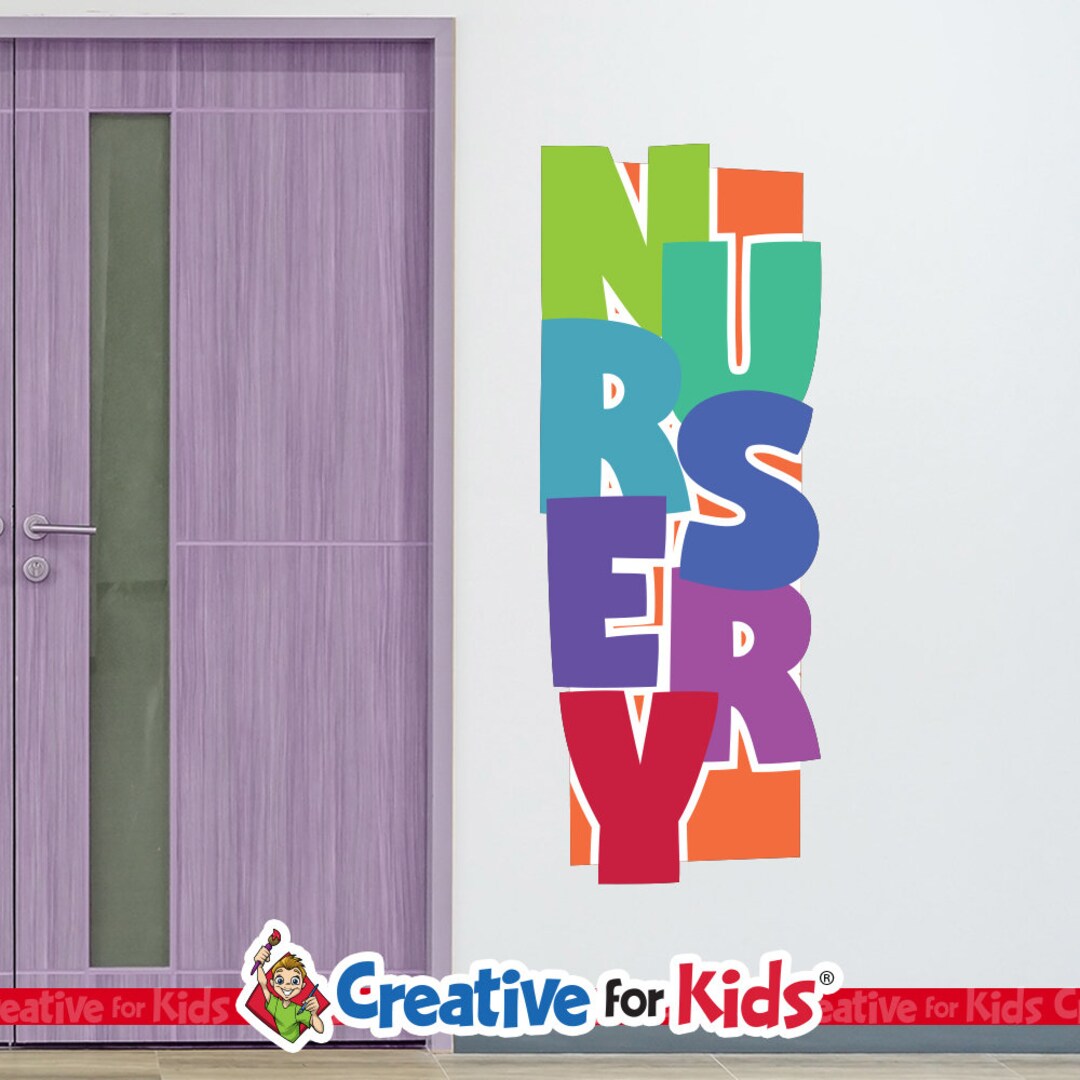 Sunday School Nursery Decal, Sunday School Decal, Sunday School Decor ...