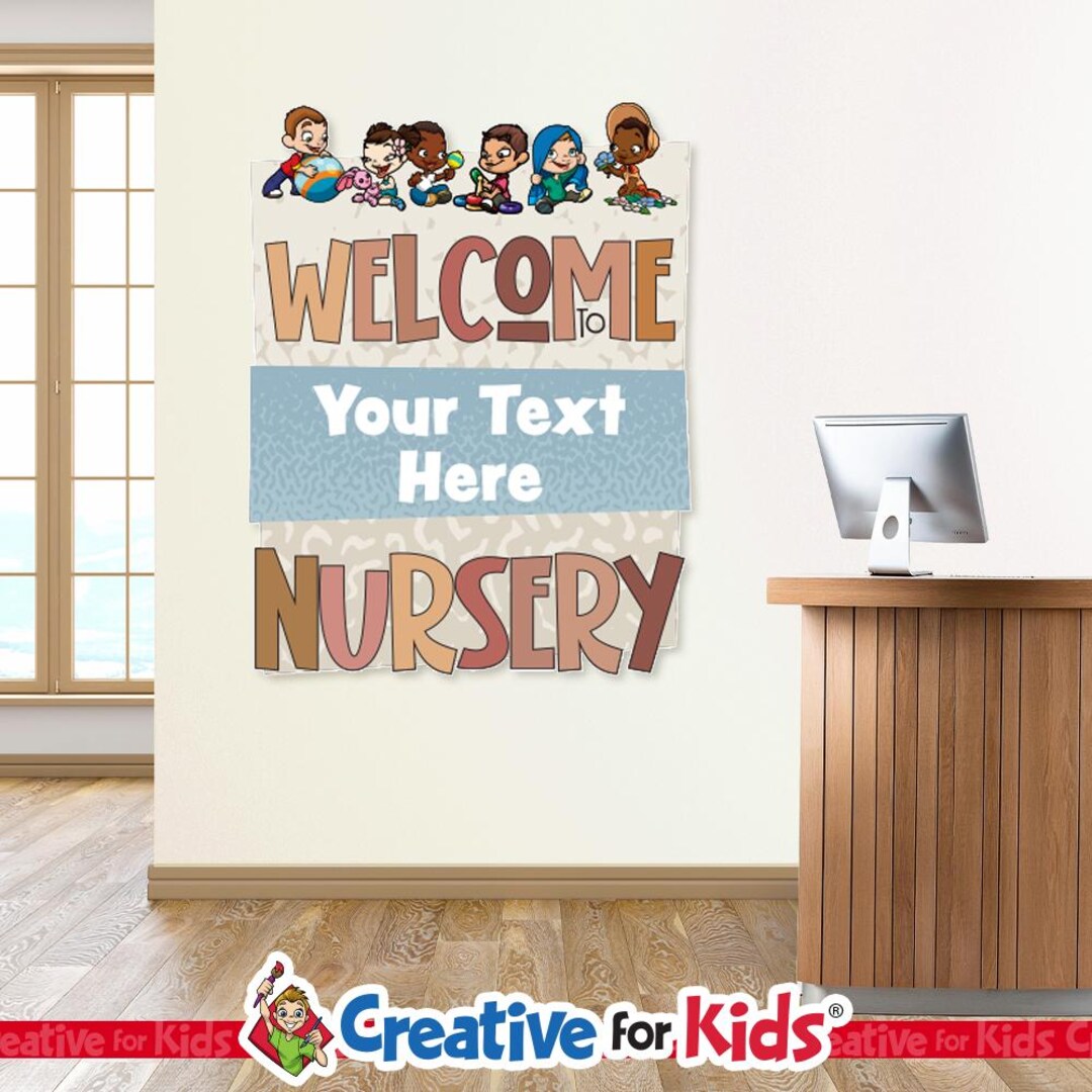 Customized Welcome to Nursery Wall Decal, Custom Children's Decal ...
