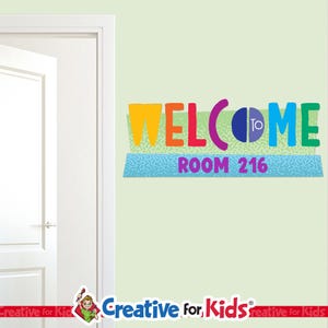Custom Welcome Sign: Children's Ministry Wall Decal - Etsy