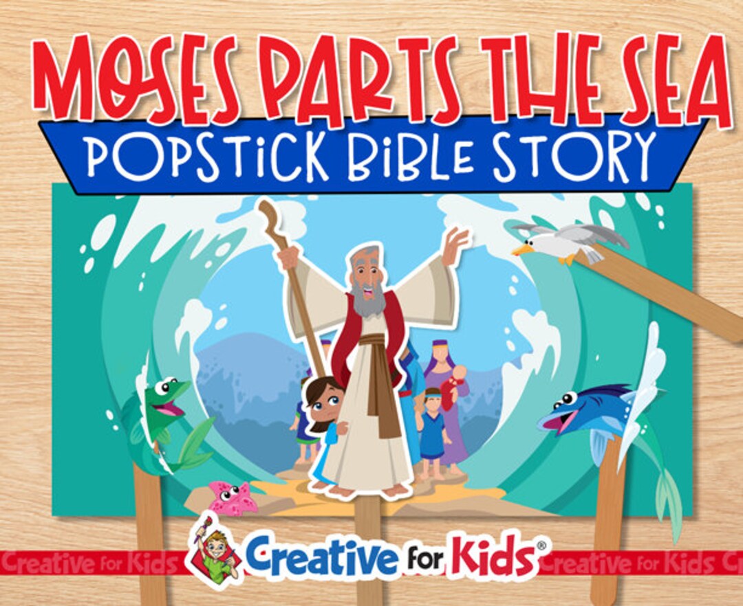 Moses Red Sea Craft Template