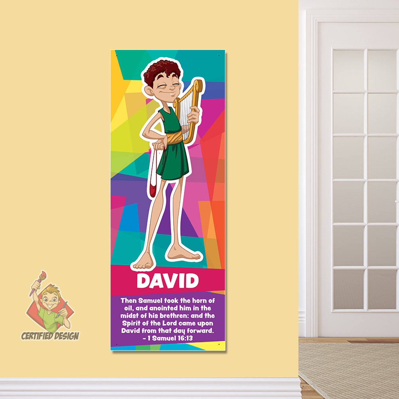 David Banner Sunday School Decor Sunday School Banner | Etsy