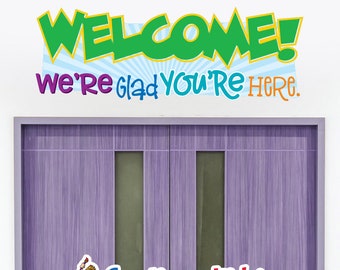 Welcome to Children's Ministry Decal: Sunday School Decor - Etsy