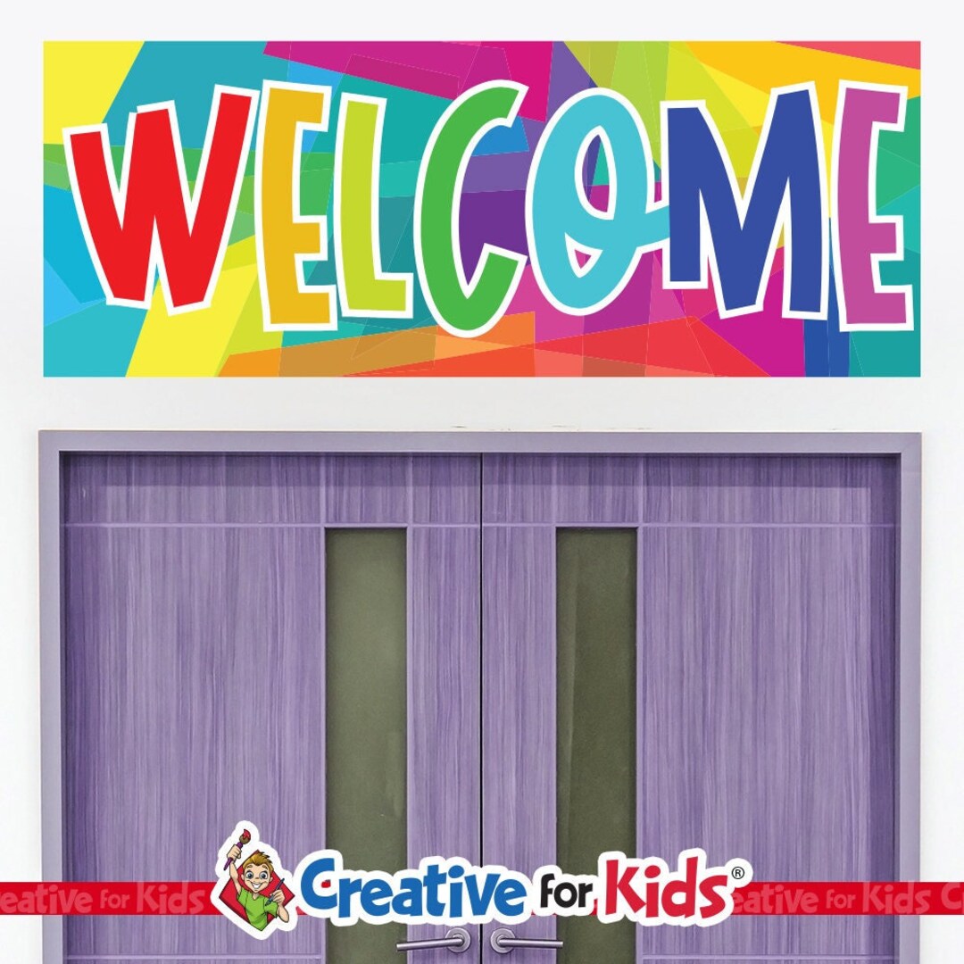 Welcome Wall Decal, Sunday School Decal, Children's Ministry Decal ...