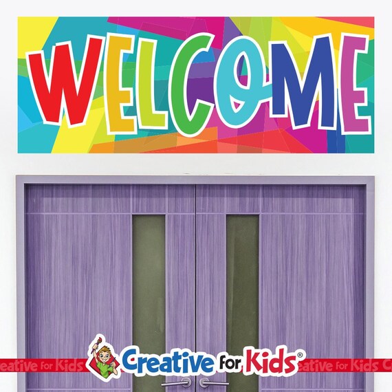 Welcome Wall Decal Sunday School Decal Children's - Etsy
