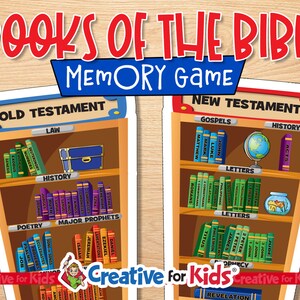 Books of the Bible Activity, Sunday School Craft, Bible Printable ...