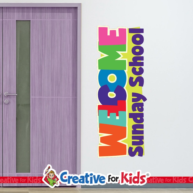 Sunday School Wall Art - Etsy