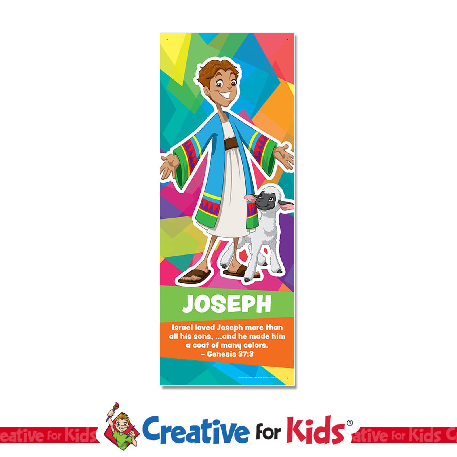 Joseph Banner, Sunday School Decor, Sunday School Banner, Sunday School ...