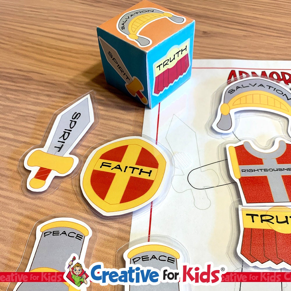 Armor of God Game Sunday School Craft Bible Printable Sword - Etsy Canada