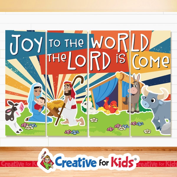 Joy to the World Banner - Etsy