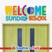 Welcome to Sunday School Decal: Kids Church Decor - Etsy