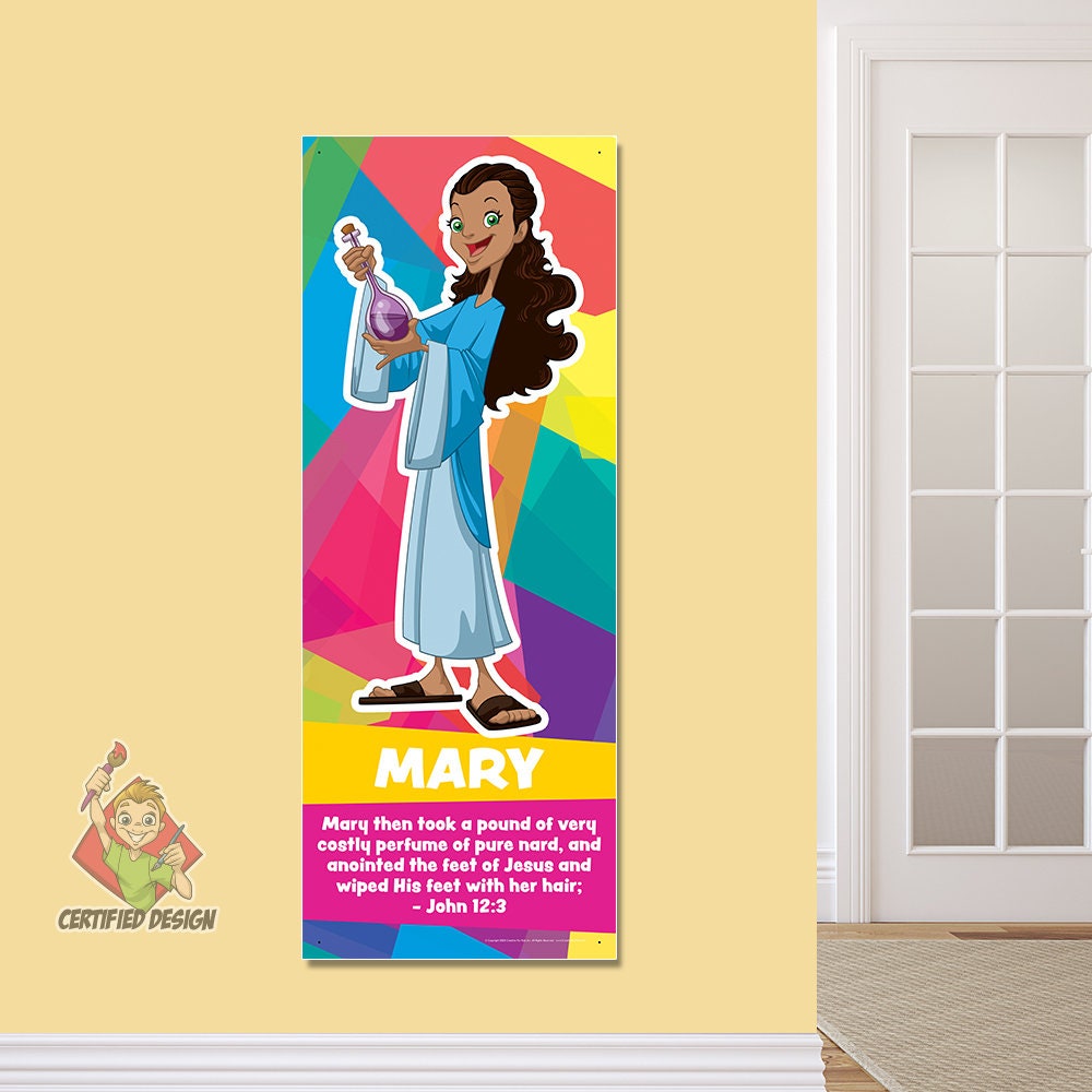 Mary Banner Sunday School Decor Sunday School Banner Sunday | Etsy