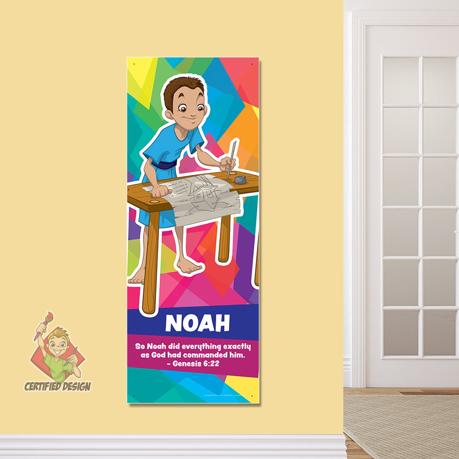 Noah Banner Sunday School Decor Sunday School Banner Sunday | Etsy