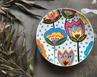 Decorative plates | Etsy